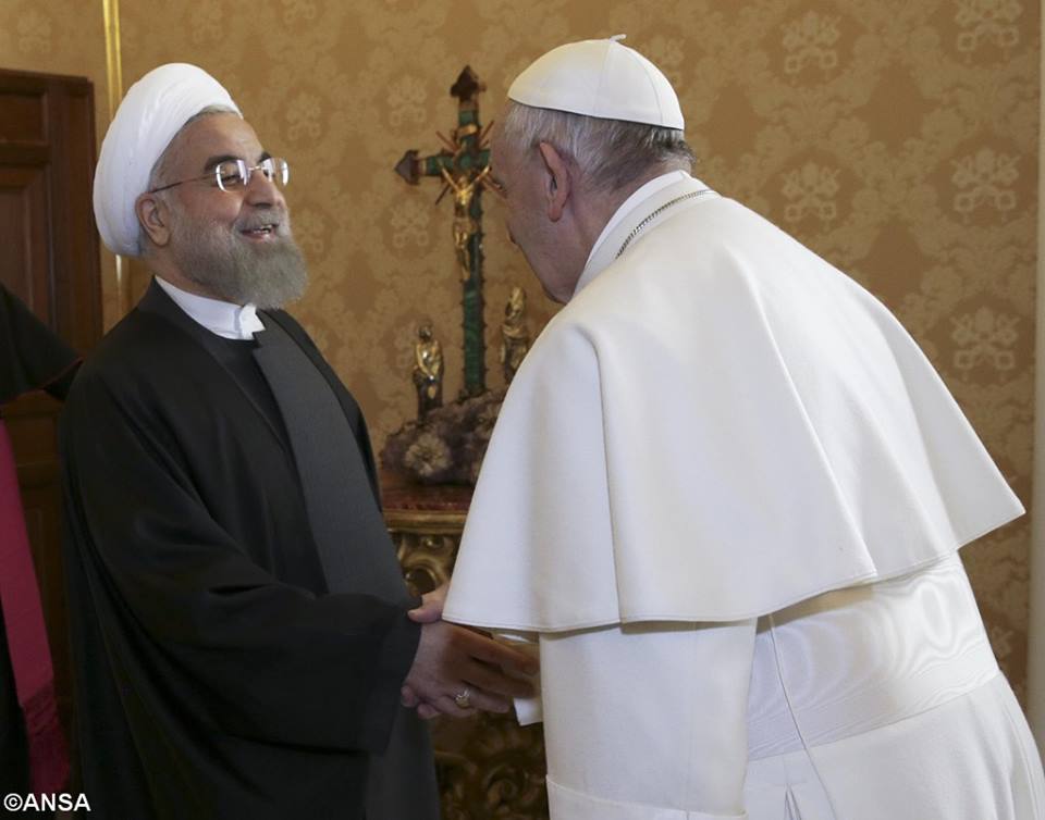 Pope Francis meets the Iranian President – Archdiocese of Malta