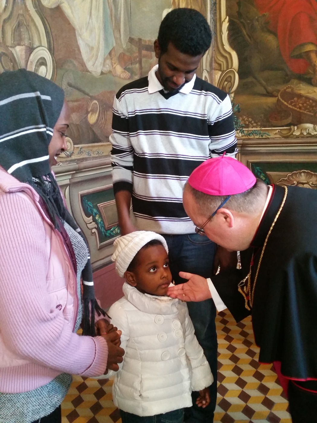 Message of Bishop Charles J. Scicluna during the exchange of greetings ...