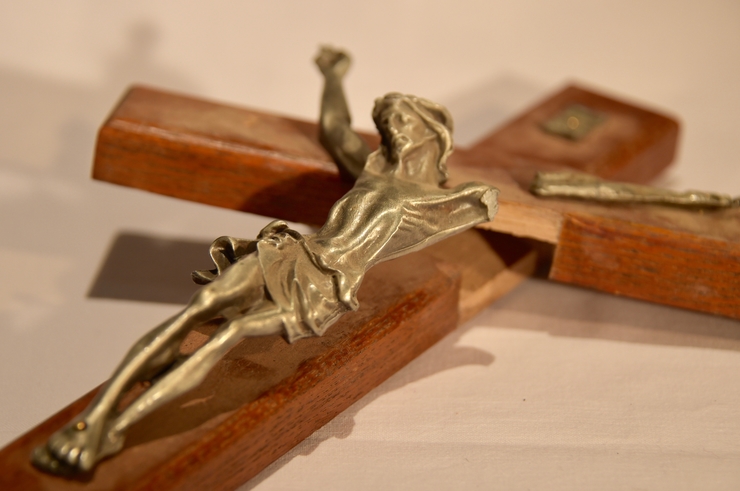 Religious items damaged by the Islamic State on display at the ...