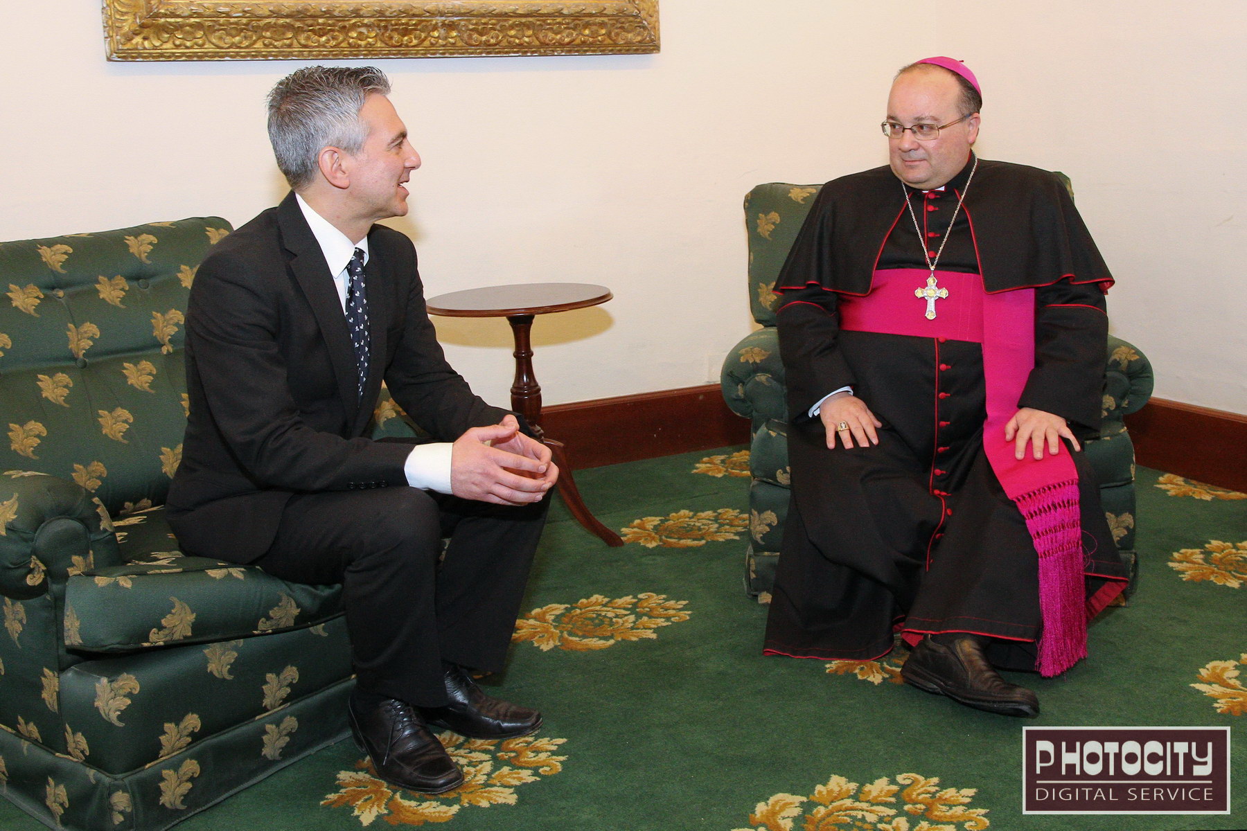 Courtesy visit by Archbishop-elect Mgr Charles J. Scicluna to the ...