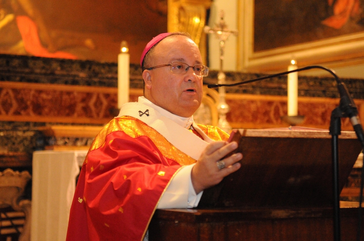 Archbishop Charles J. Scicluna celebrates Mass on the occasion of the ...