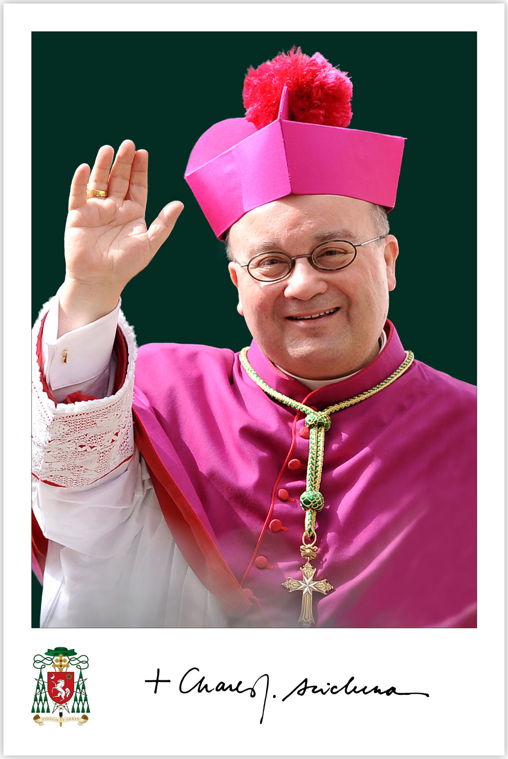 The official photo of Archbishop Charles J. Scicluna – Archdiocese of Malta