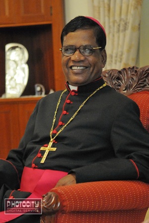 PURNEA BISHOP, INDIA, VISITS ARCHBISHOP CREMONA – Archdiocese of Malta