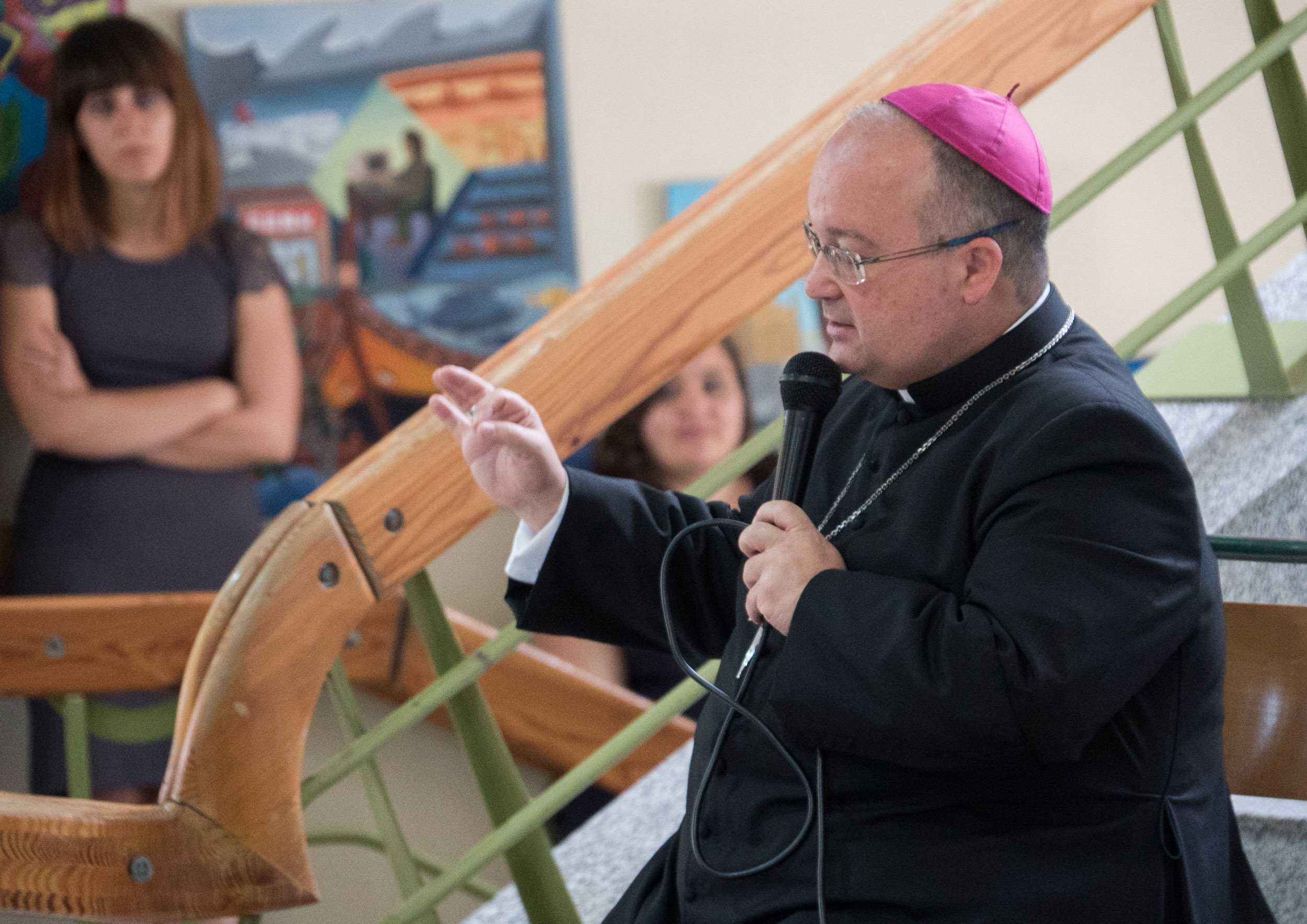 The Archbishop meets with students from St Lucia Secondary School ...