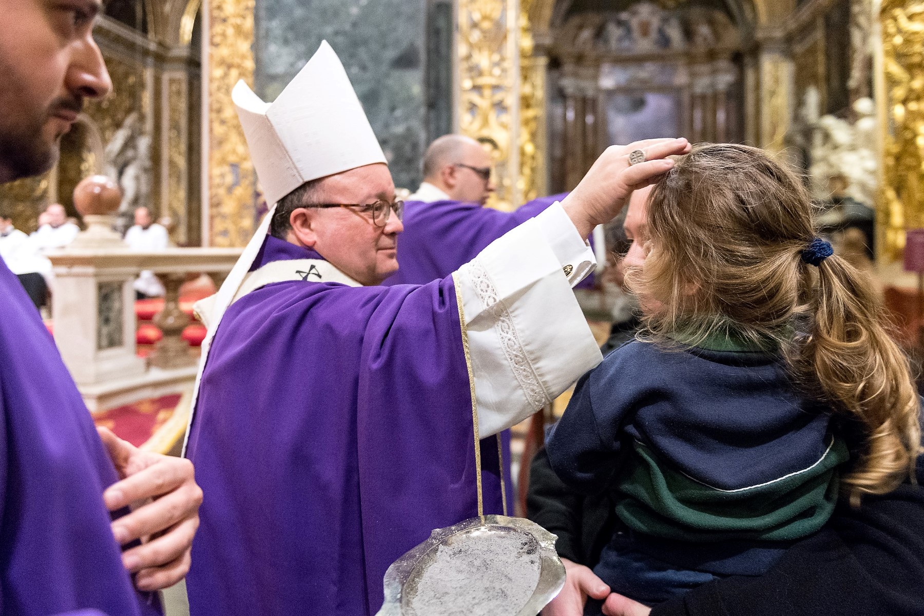 The beginning of Lent and Mass on Ash Wednesday at St John’s Co ...