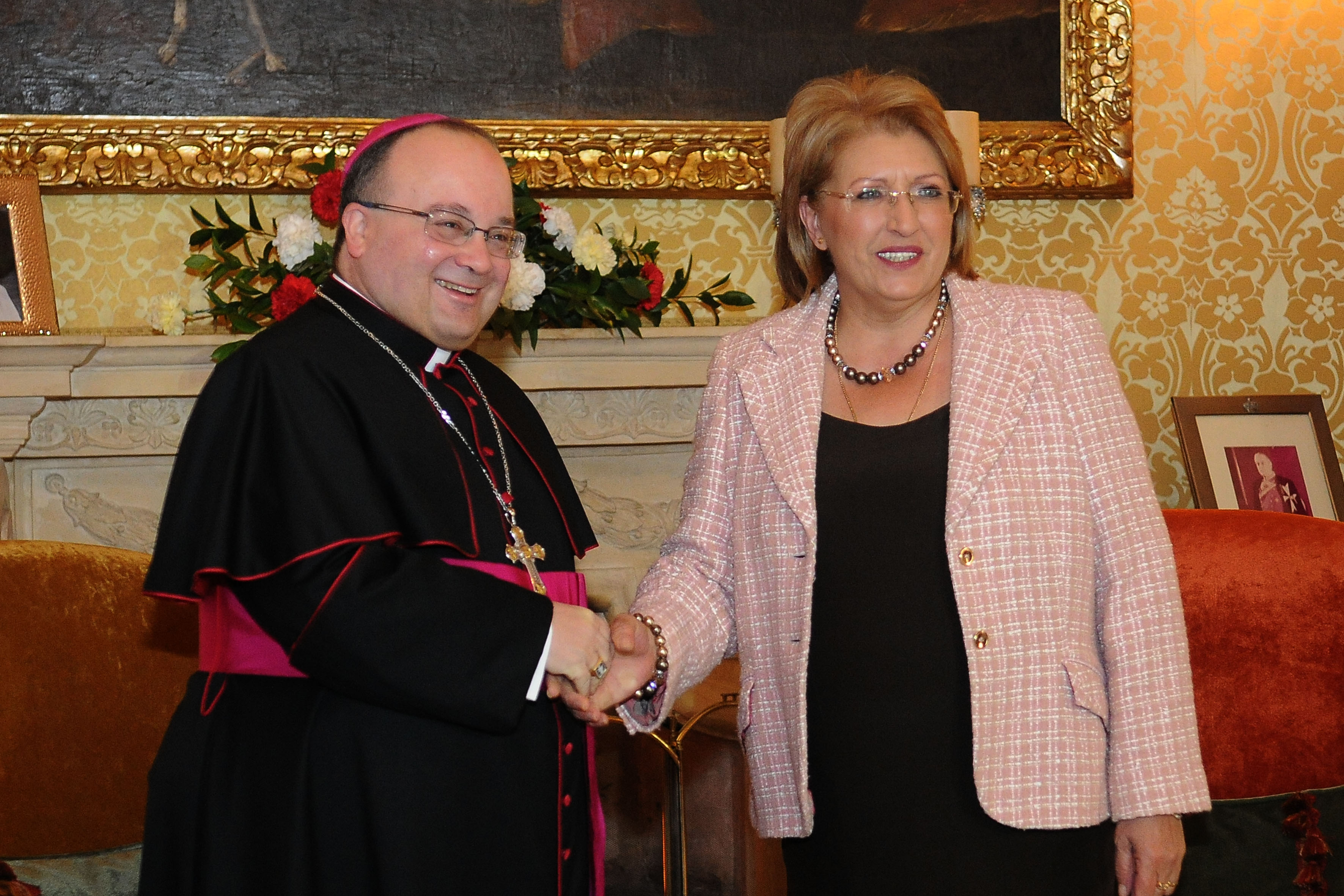 Courtesy visit by Archbishop-elect Mgr Charles J. Scicluna to the ...