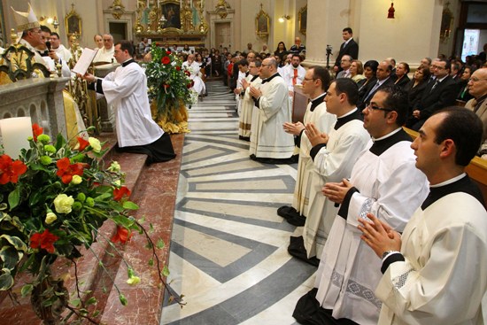 EIGHT SEMINARIANS RECEIVE THE MINISTRY OF LECTORATE – Archdiocese of Malta