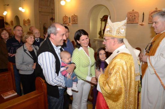 THE ARCHBISHOP CELEBRATES MASS AT ST AGATHA’S CHAPEL, RABAT ...