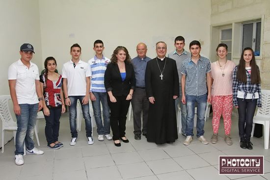 Archbishop meeting young people in Ħal Safi – Archdiocese of Malta