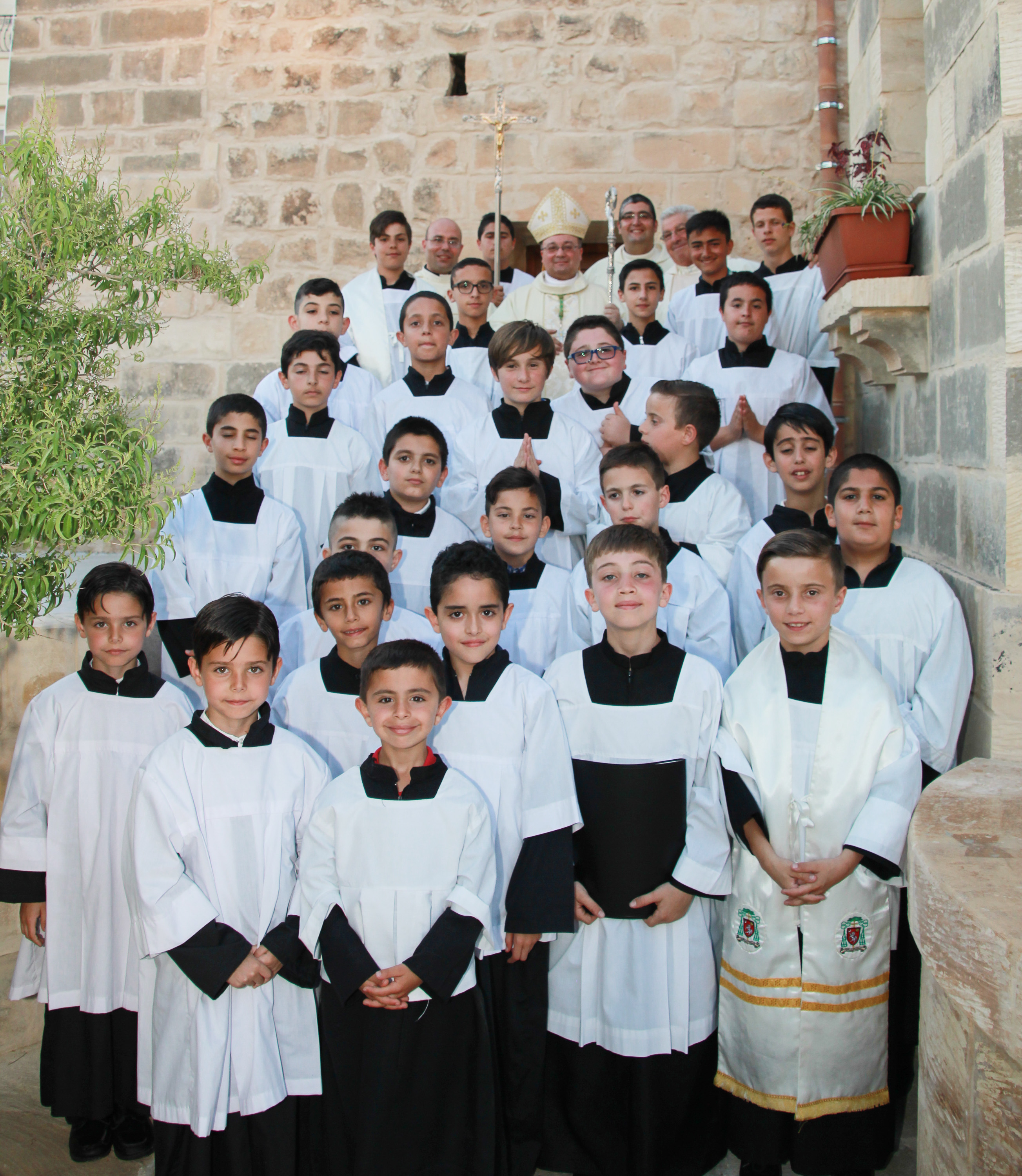 “Through these prayers taught to us by St George Preca we open the door ...