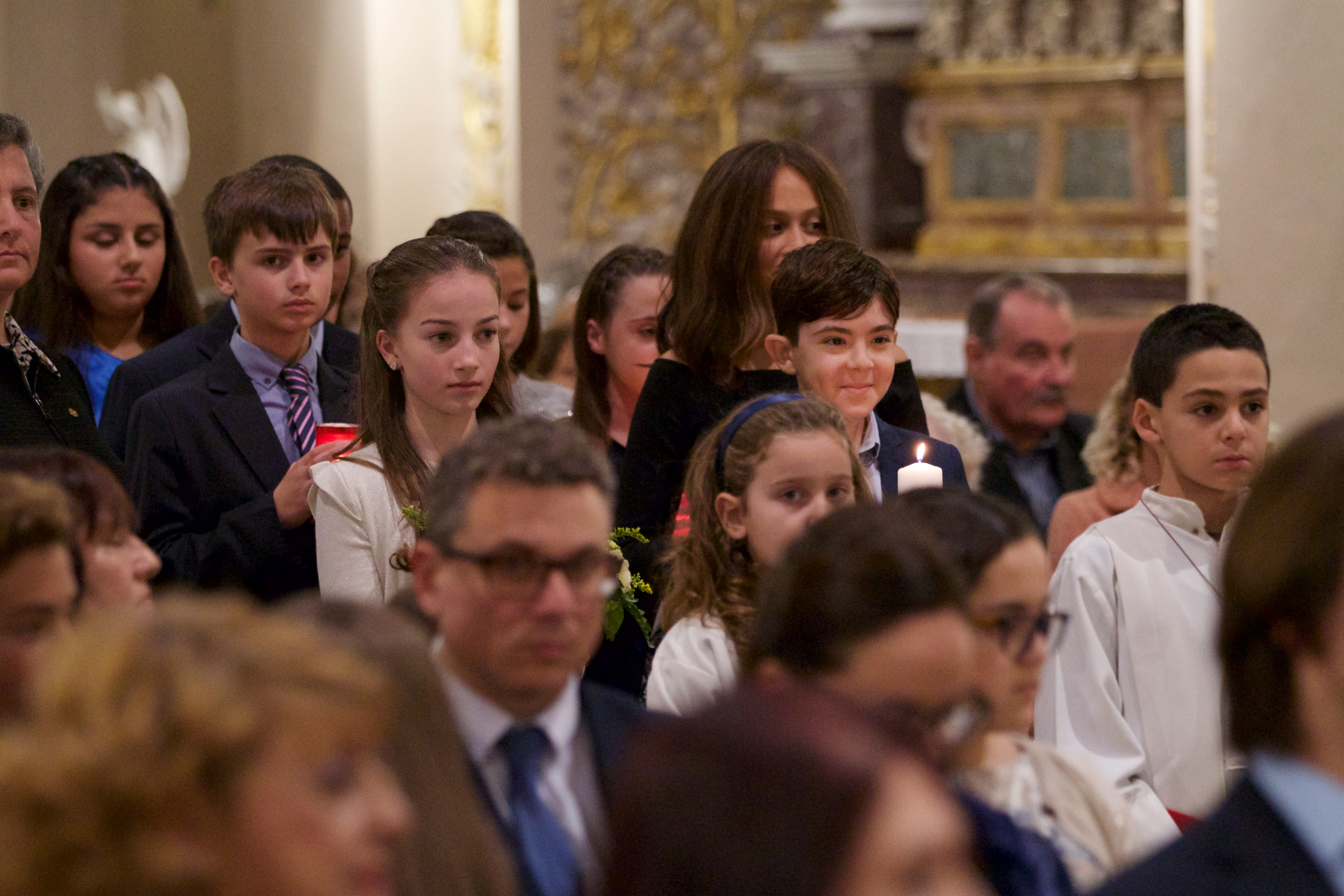 Adolescents from Fleur-de-Lys, Kalkara and Balzan parishes receive the ...