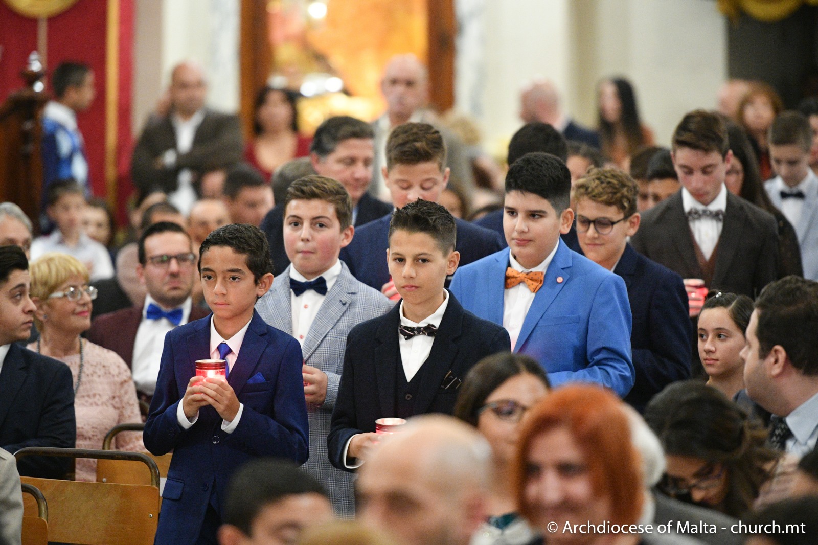 Adolescents from Lija parish receive the Sacrament of Confirmation ...