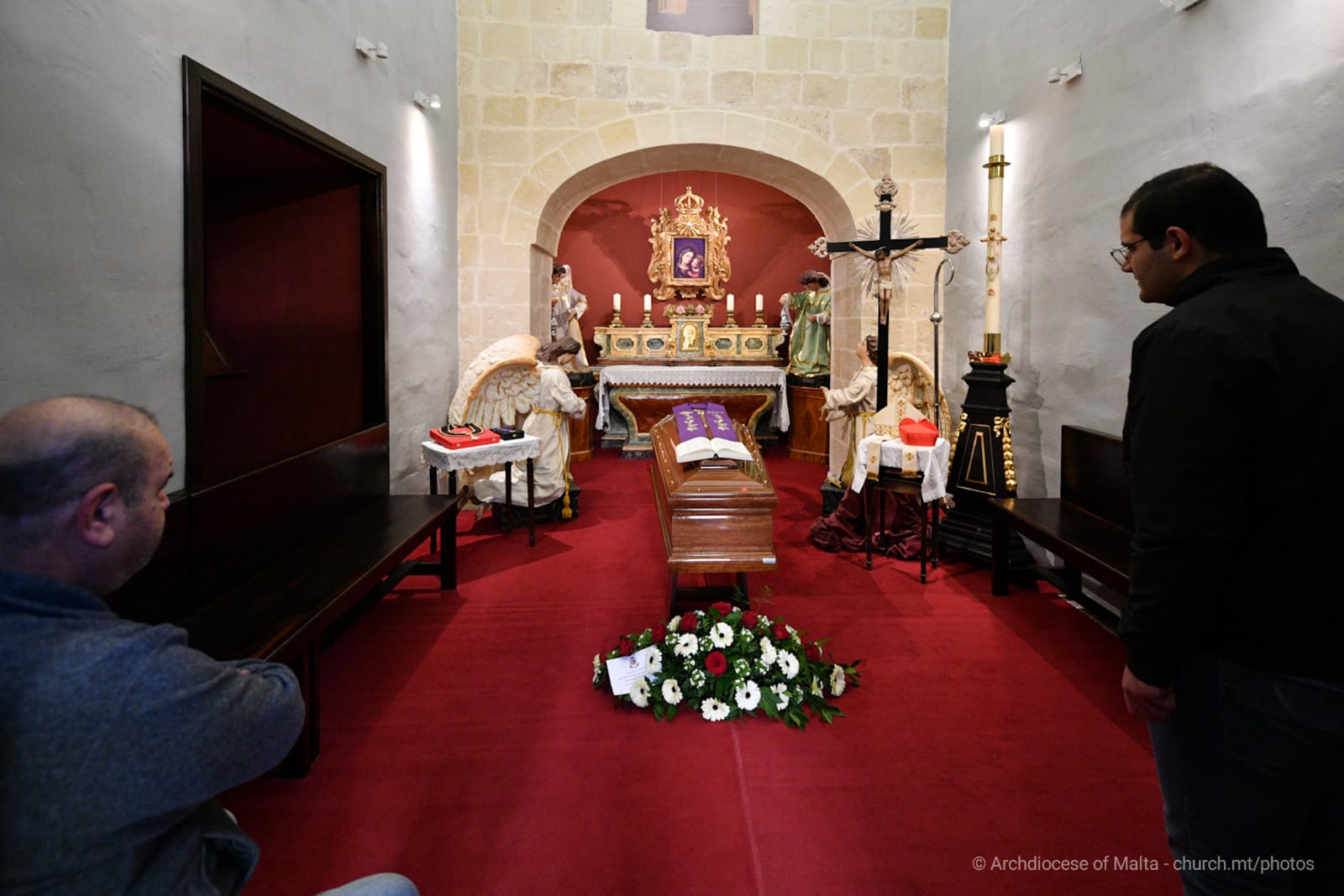 People bid farewell to Cardinal Prospero Grech in Rabat – Archdiocese ...