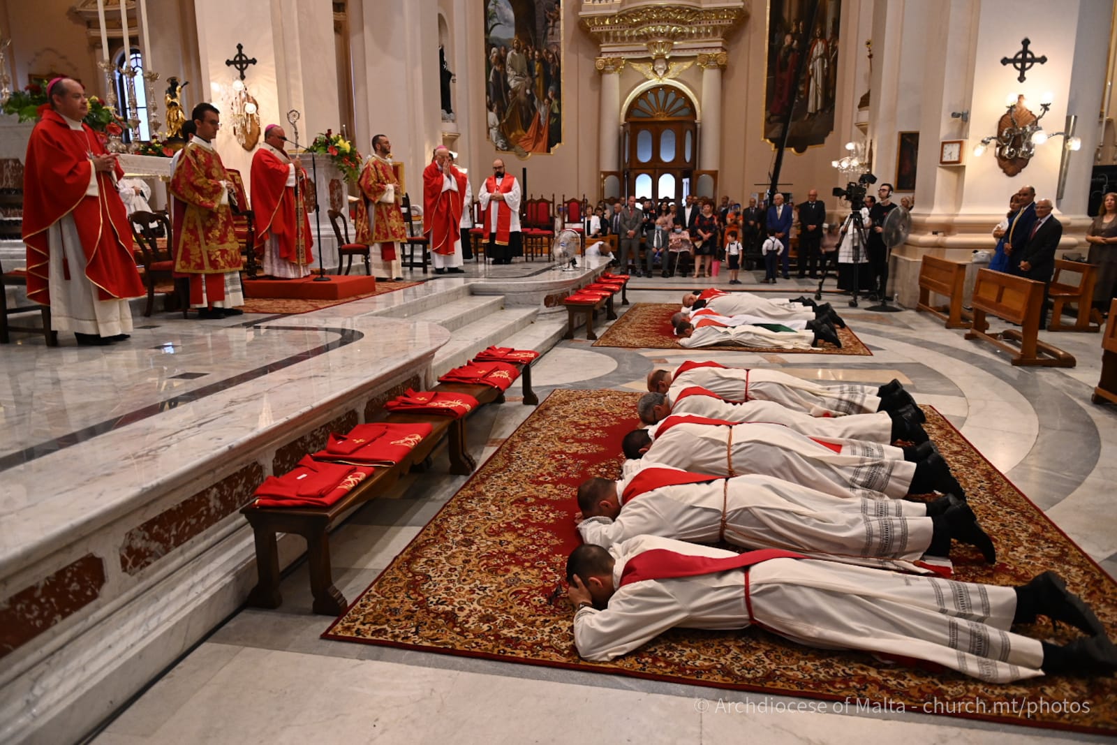 The Archbishop to the new priests: With this oil we send you into the ...