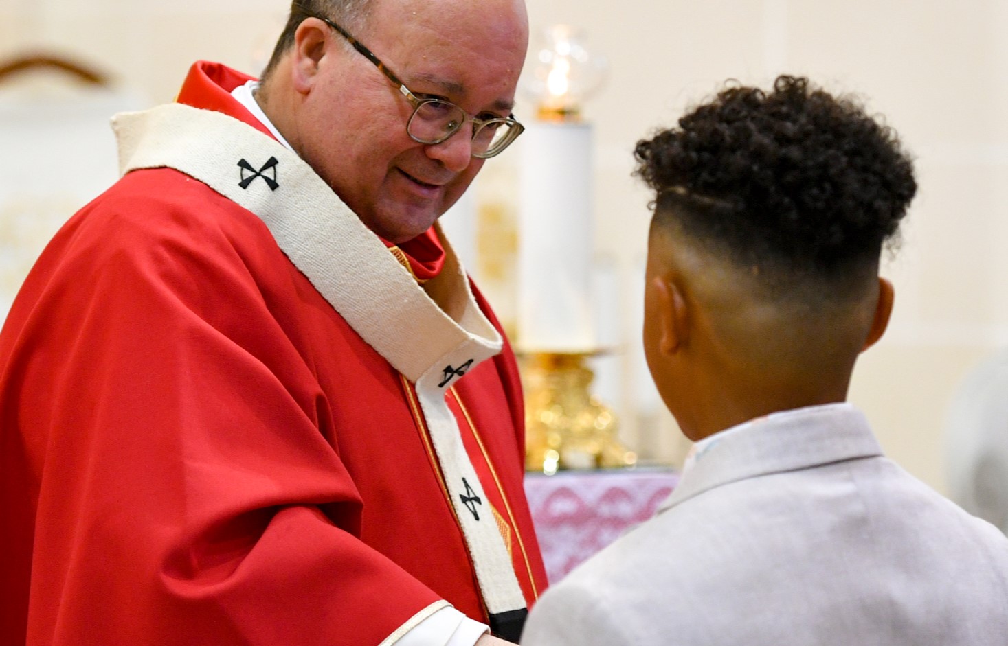 Broadcasts of the liturgical celebrations by Archbishop Charles Jude ...