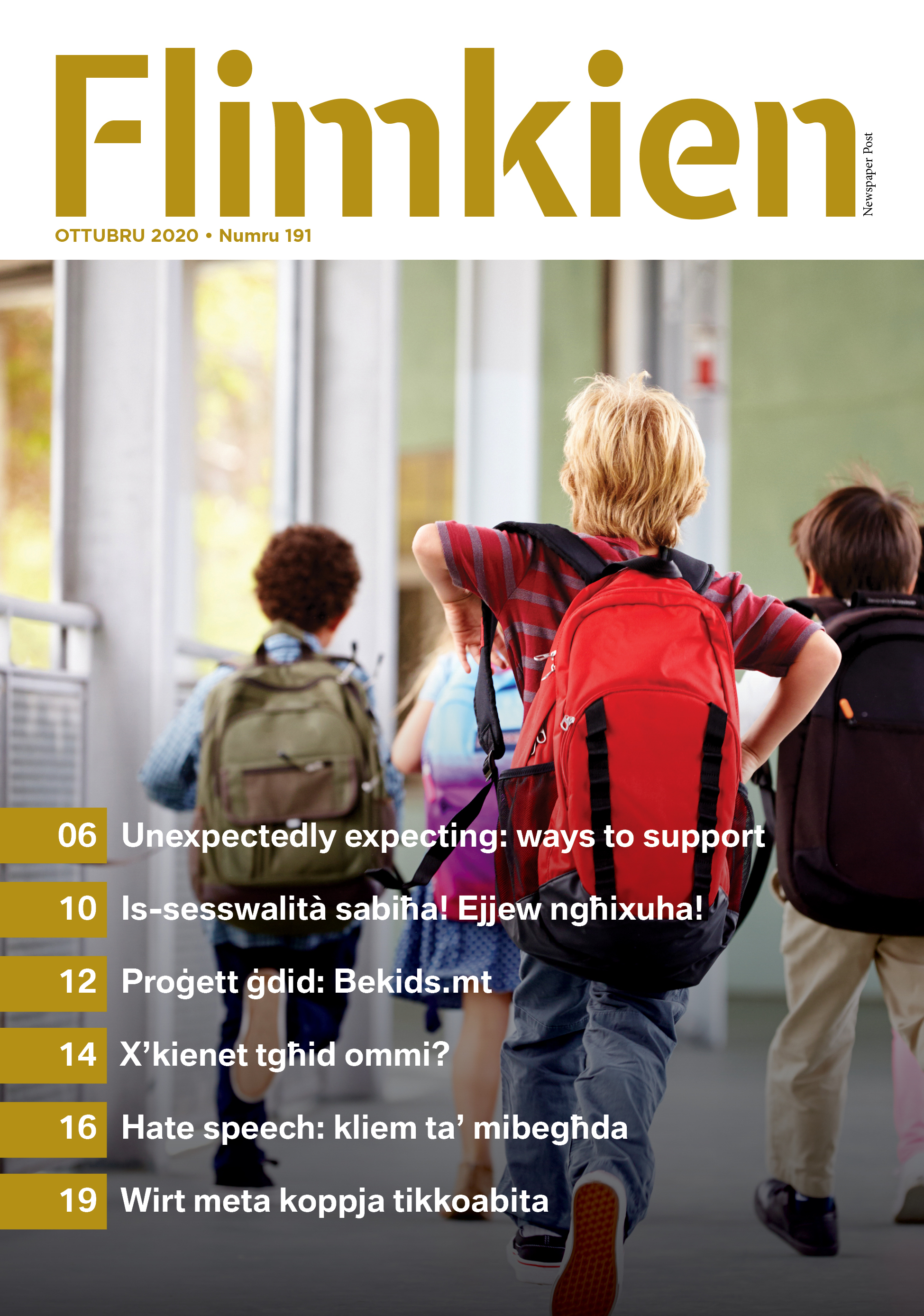 Flimkien – October 2020 – Archdiocese of Malta