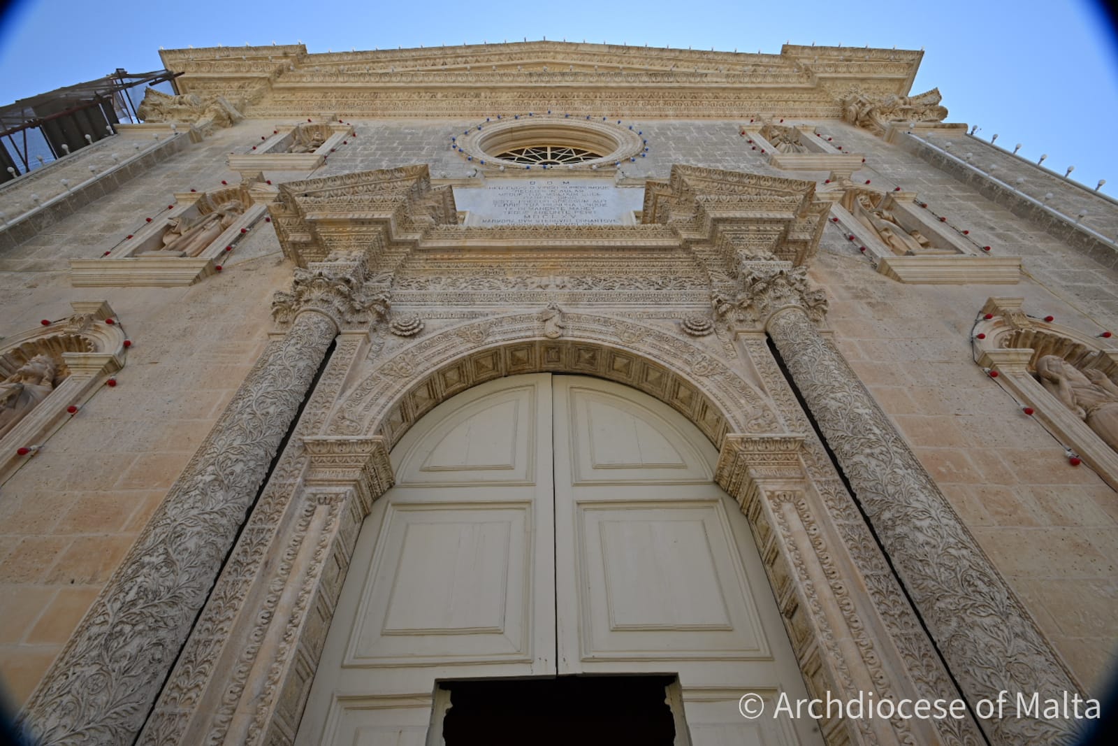 Ħ’Attard parish church façade is inaugurated – Archdiocese of Malta