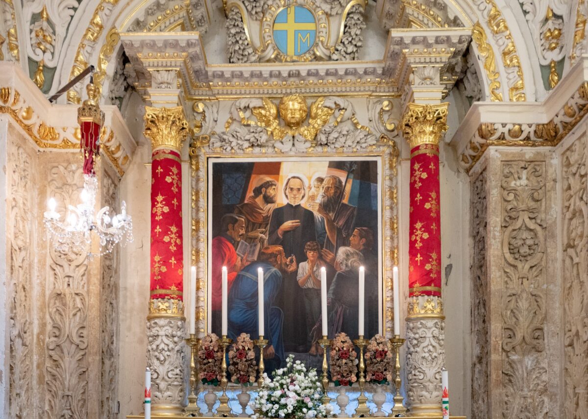 Relic of Blessed Nazju Falzon on display at Ta’ Ġieżu Church in Rabat ...