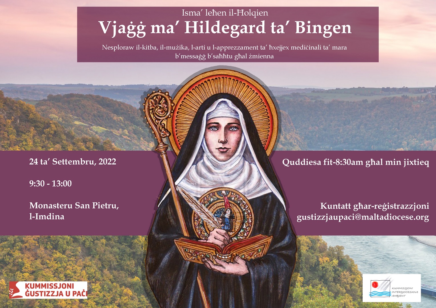 Listen to the voice of creation: Journey with Hildegard of Bingen ...