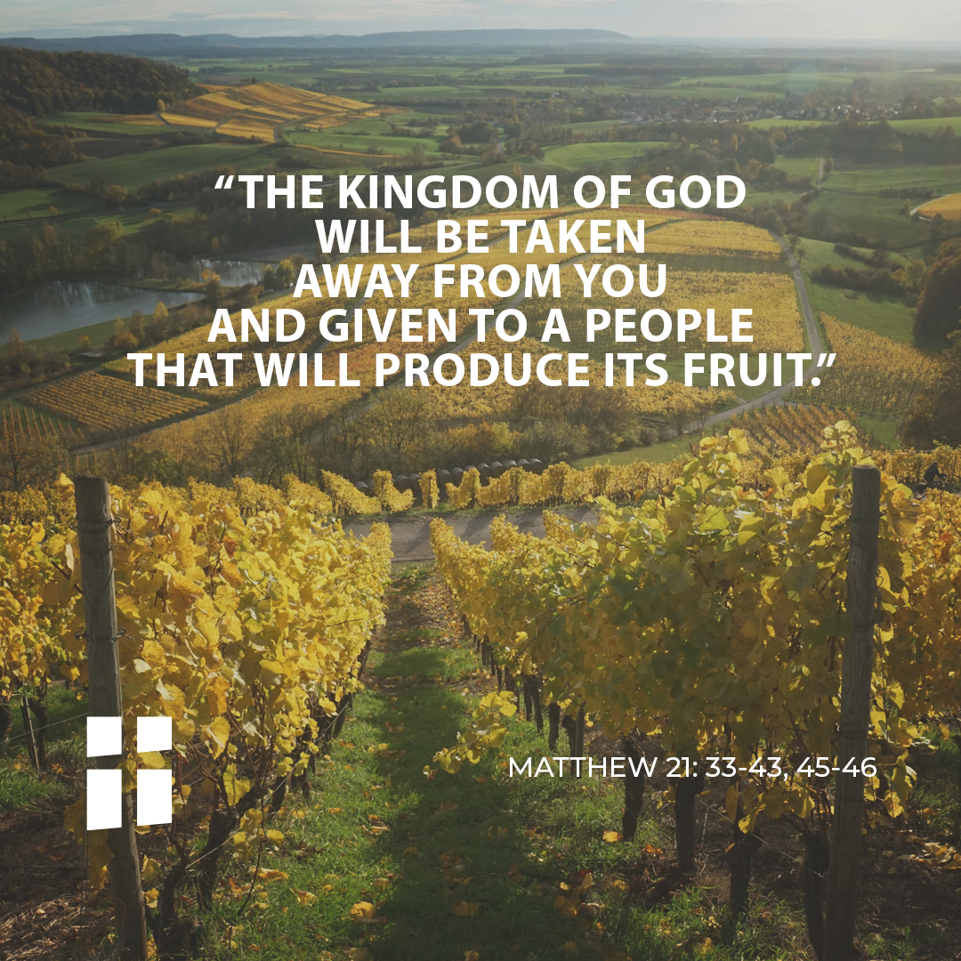 Matthew 21 43