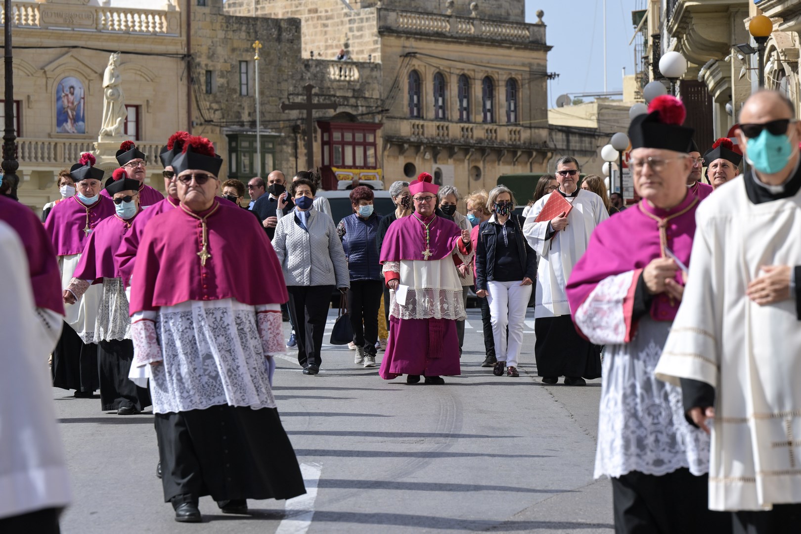 Liturgical celebrations by Archbishop Charles Jude Scicluna during ...