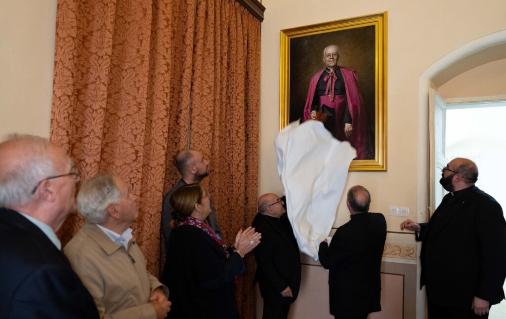Unveiling of the portrait of Mgr Arthur Said Pullicino – Archdiocese of ...