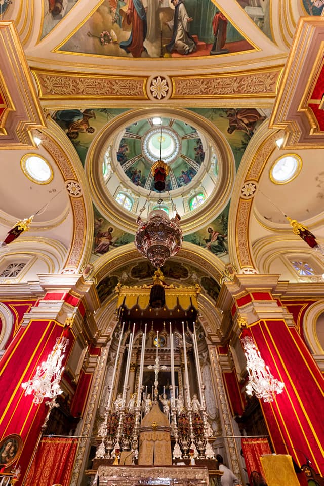 Restoration of sacred art in the church of Kirkop – Archdiocese of Malta