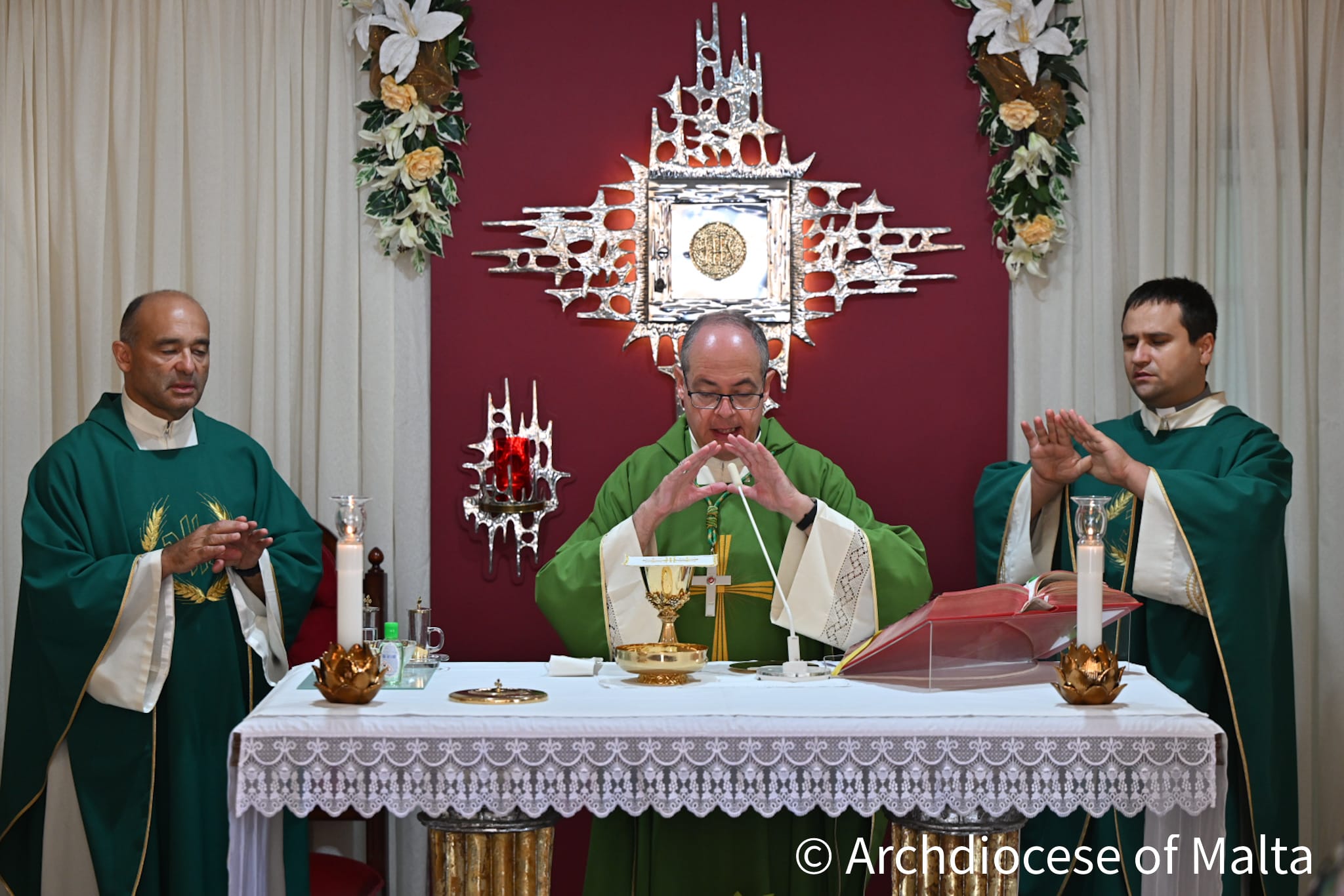 Our hand in his – Bishop Galea-Curmi – Archdiocese of Malta