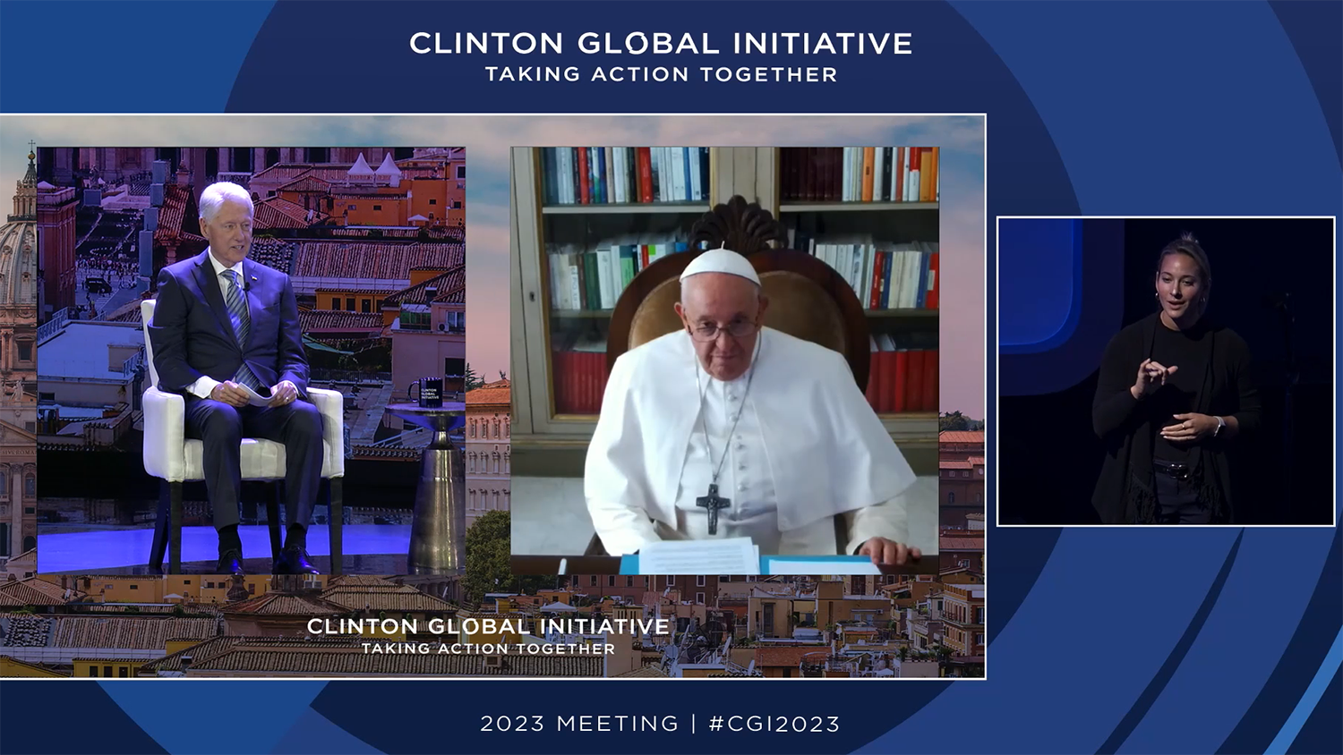 Pope to Clinton Global Initiative: Children and climate must both be ...