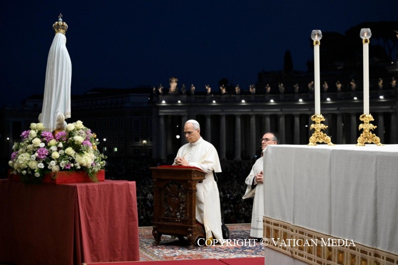 The Pope during the Marian Prayer Vigil: Peace is a journey, and God ...