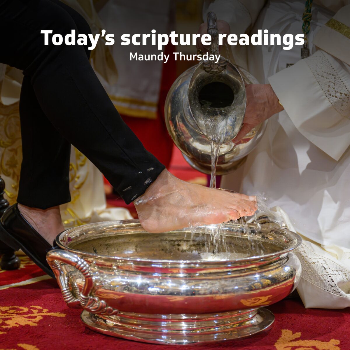 The Gospel on Maundy Thursday: 2nd April – Archdiocese of Malta